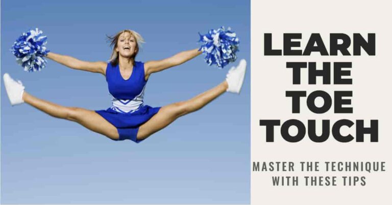 What is a Toe Touch in Cheerleading